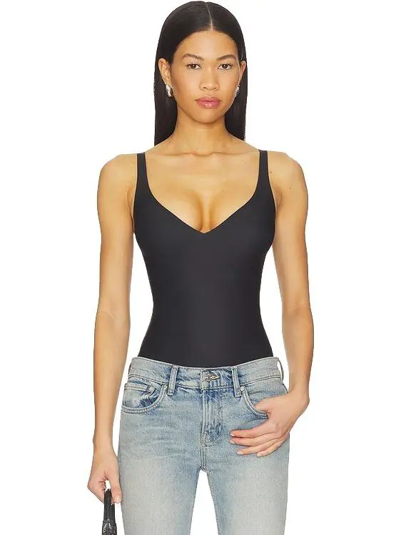 SKIMS Body Plunge Bodysuit - Onyx