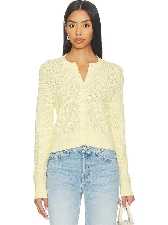Joe's Jeans The Pointelle Dani Cardigan - Sunshine