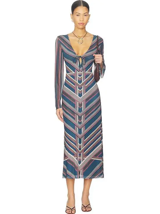 CLEOBELLA Anisa Cover Up Dress - Gustavia Print