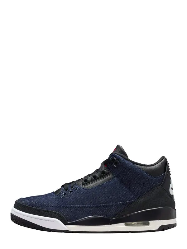 JORDAN 3 X Levi'sâ® "indigo And Gym Red" Shoes - Blue