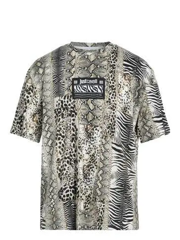 Just Cavalli T-shirt Size Cotton - Beige