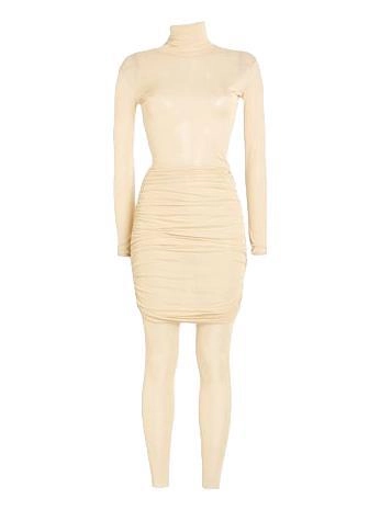 Elisabetta Franchi Knitted Co-ord Set - Gold