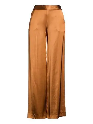 PT TORINO Wide-leg Satin Pants - Beige
