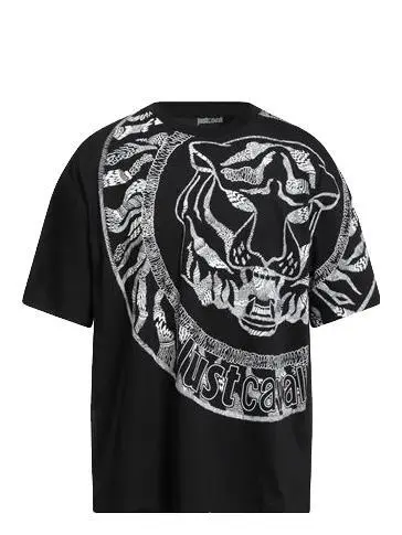 Just Cavalli T-shirt Size Cotton - Black