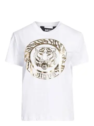 Just Cavalli T-shirt With Logo - White