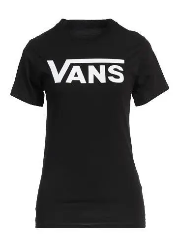 VANS Logo-print Cotton T-shirt - Black