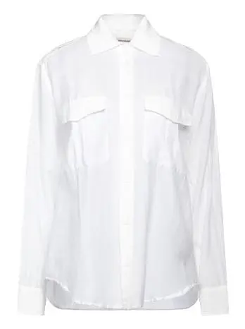 Zadig&Voltaire Cotton And Viscose Blend Safari Shirt - White
