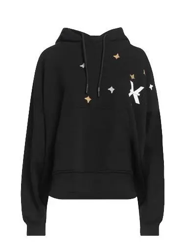 RICHMOND X Hooded Sweatshirt With Metallic Detailing - Black