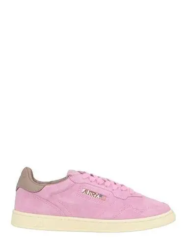 AUTRY Sneakers In Leather And Suede - Mauve