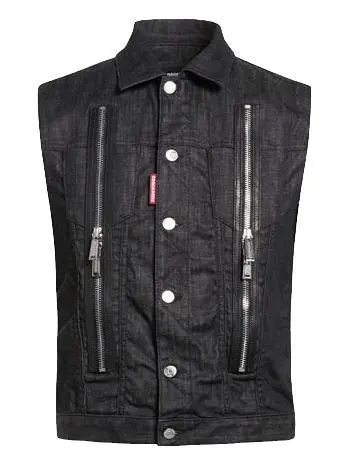 Dsquared2 Denim Outerwear - Black