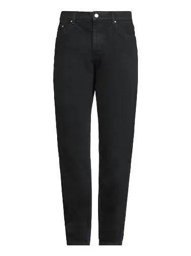 Karl Lagerfeld Straight-leg Cotton Jeans - Black