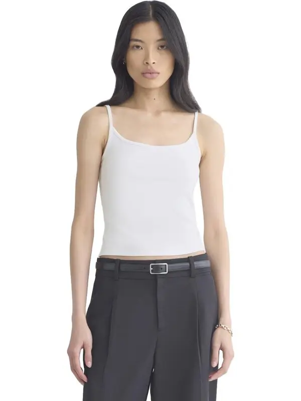 Everlane Scoopneck Cami Top - White