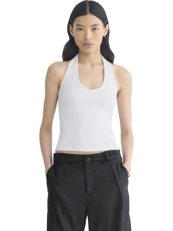 Everlane Halter Tank Top - White