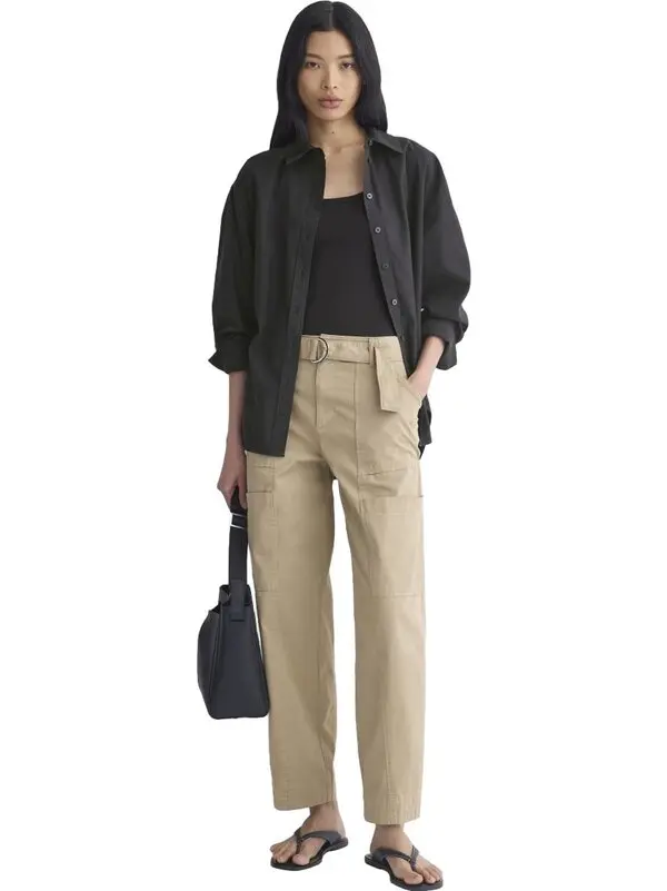 Everlane Utility Straight-leg Cargo Pant - Trench Coat Khaki