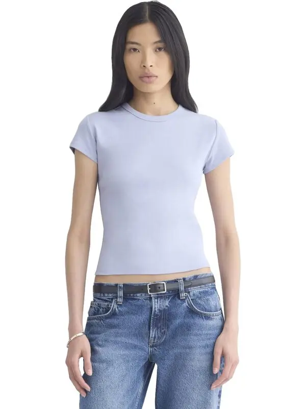 Everlane Retrosoft Cotton Crew Neck T-shirt - Aleutian