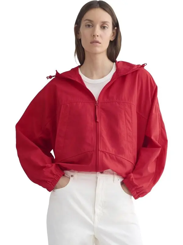 Everlane Parachute Jacket - Fiery Red
