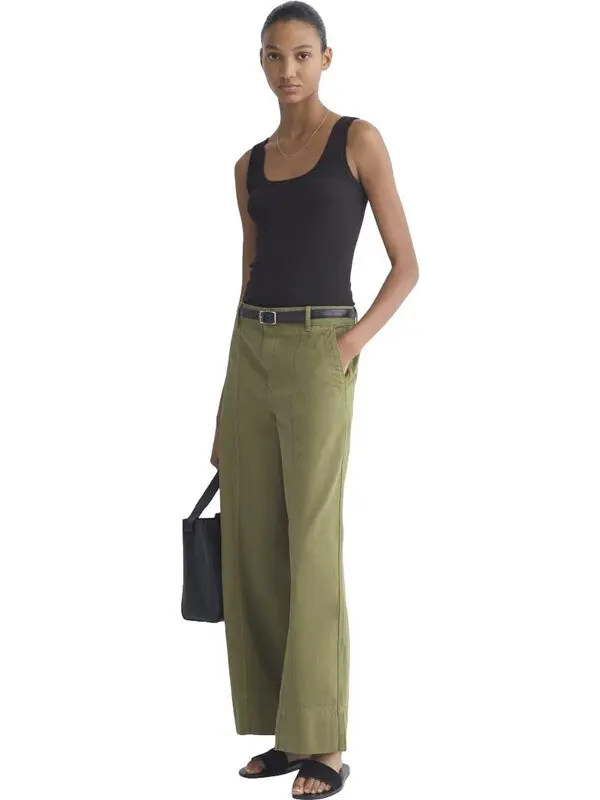 Everlane Seamed Wide-leg Pant - Mayfly