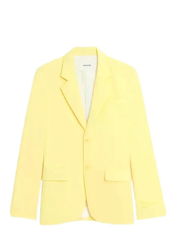 Zadig&Voltaire Tailored Blazer - Yellow