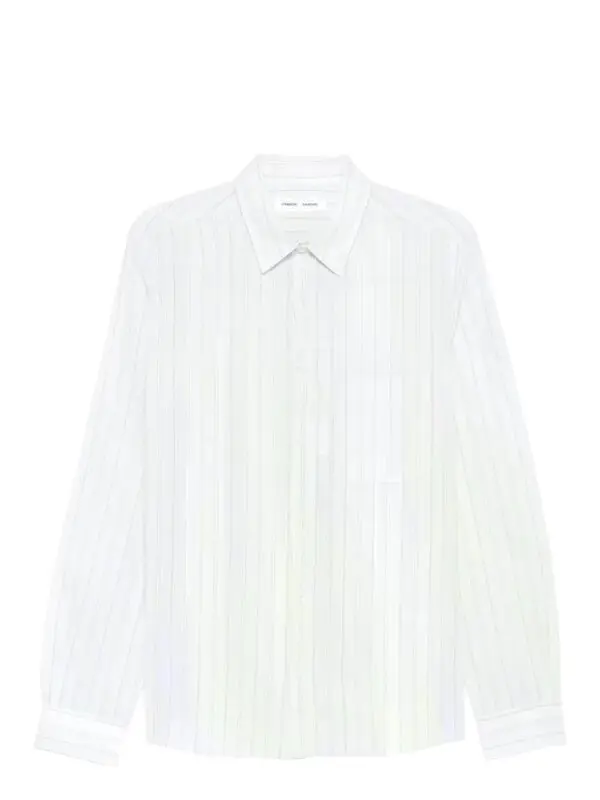 SAMSOE SAMSOE Saryan J Striped Shirt - Blue