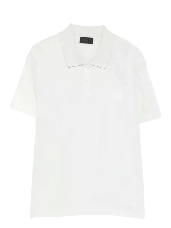 Moncler Logo-patch Polo Top - Green