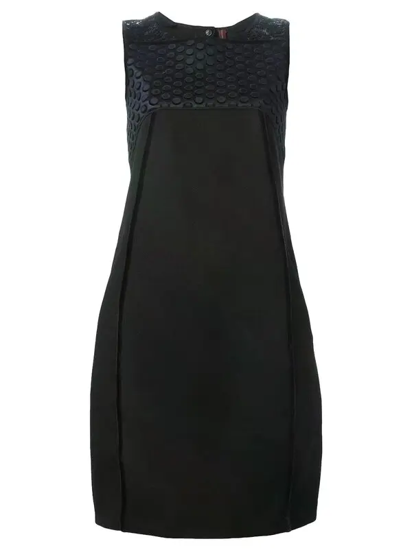 High Montage Dress - Black