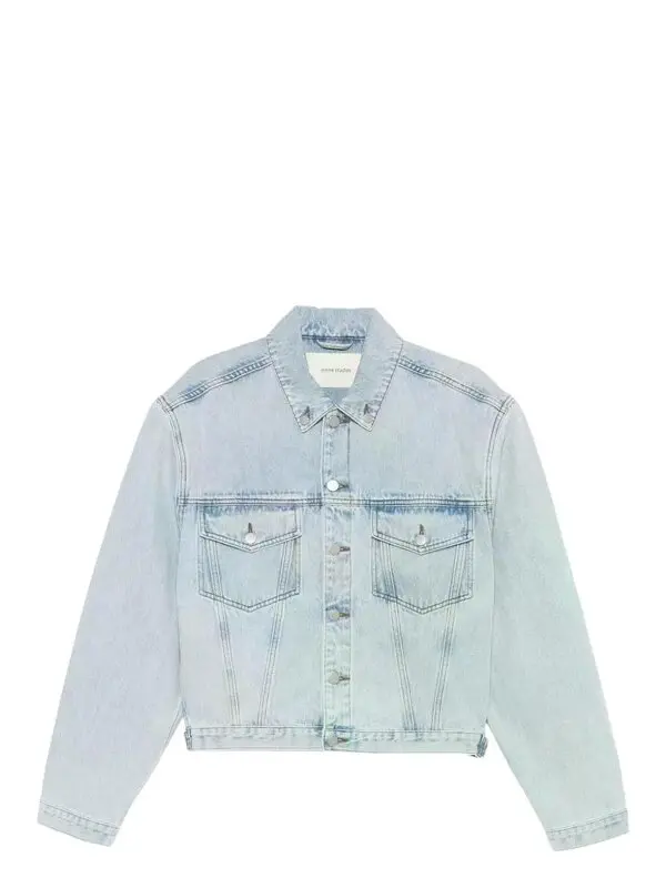 ENTIRE STUDIOS Shrunken Denim Jacket - Blue