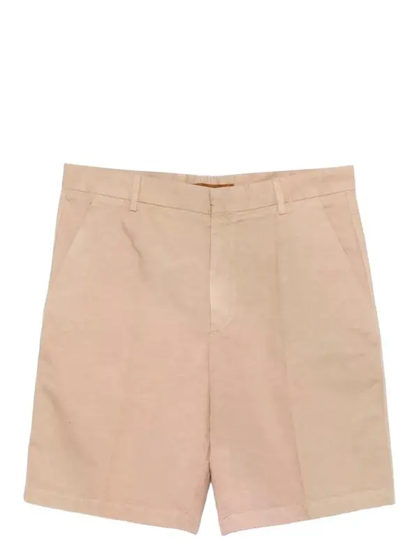 Zegna Pleated Shorts - Neutrals
