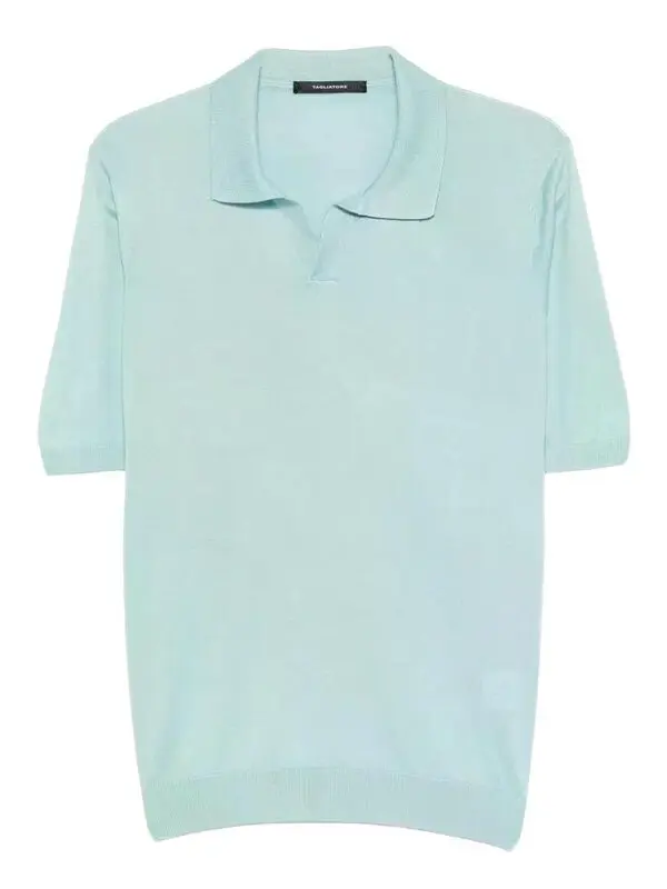 Tagliatore Keith V-neck T-shirt - Blue