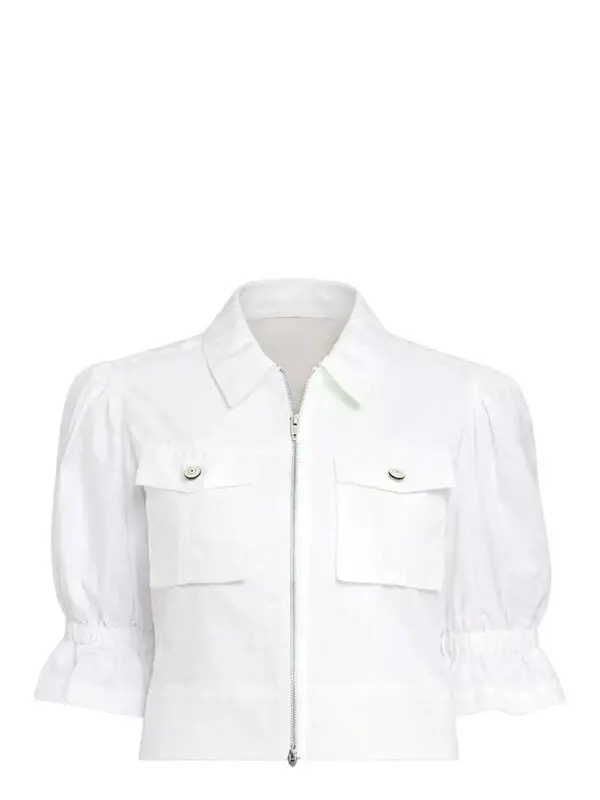 Cinq À Sept Holly Flap-pocket Jacket - White