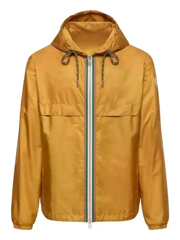 Moncler Nidge Zip-up Hooded Jacket - Yellow