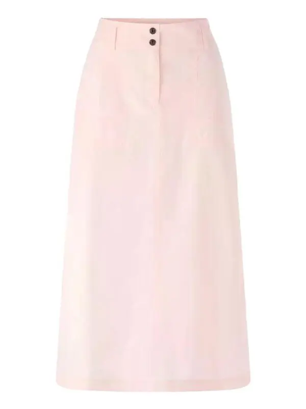 MARCCAIN Belt-loop Midi Skirt - Pink