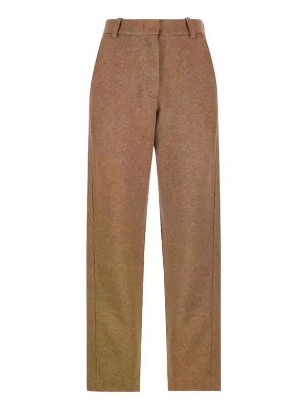 Loro Piana Belt-loop Straight Trousers - Brown