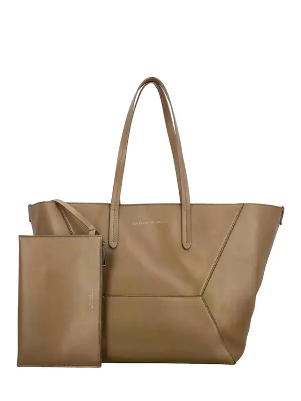 Brunello Cucinelli Leather Tote Bag - Brown