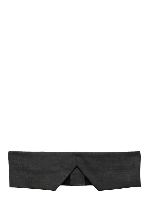 Prada Wool Cropped Top - Grey