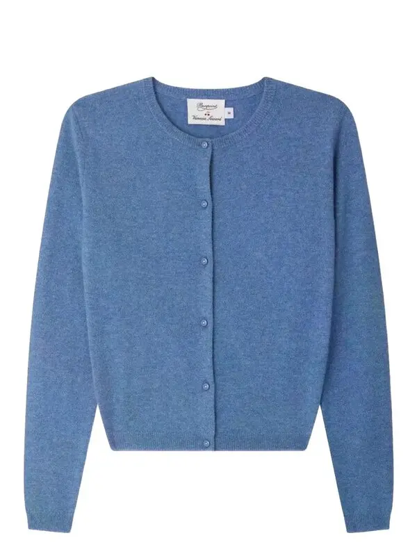 Bonpoint Buttoned Cardigan - Blue