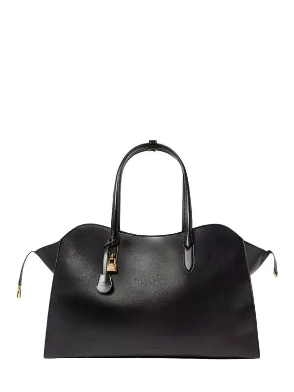 Stella McCartney Ryder Padlock-detail Holdall - Black