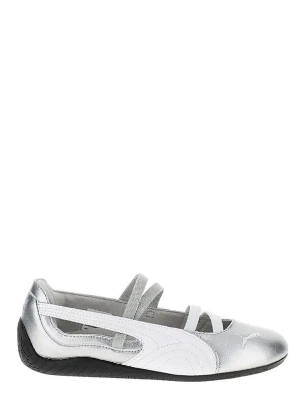 PUMA Speedcat Ballet Metallic Ballerina Sneakers - Argento