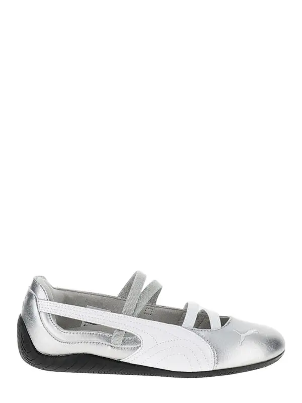 PUMA Speedcat Ballet Metallic Ballerina Sneakers - Silver