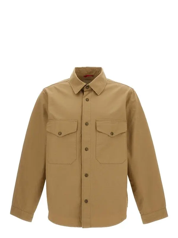 MANIFATTURA CECCARELLI Overshirt - Beige