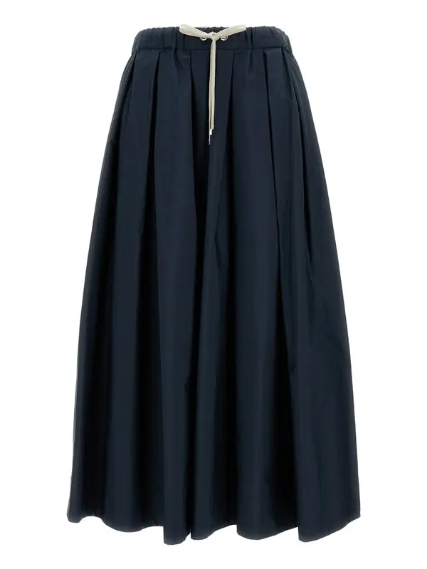 Max Mara Pineta Midi Skirt - Blue