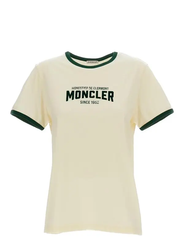 Moncler Short-sleeved Shirt - Beige