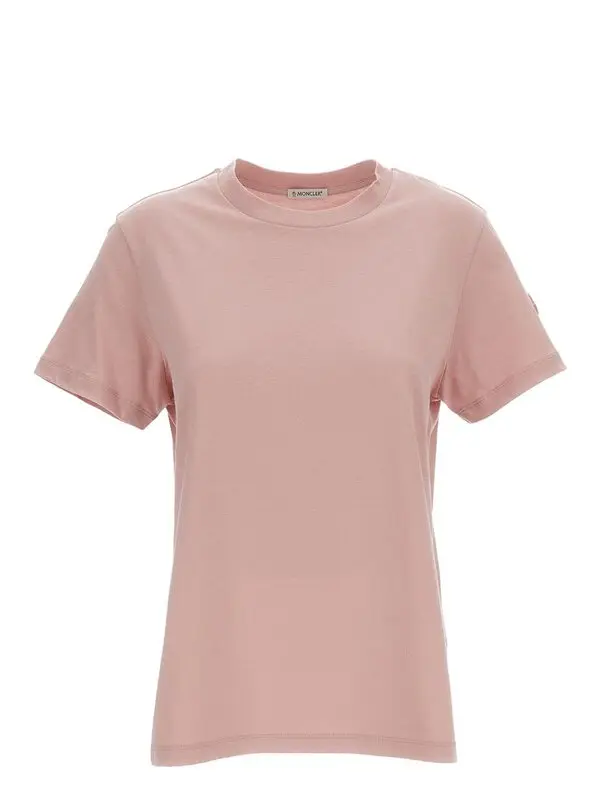 Moncler Short-sleeved Shirt - Rosa
