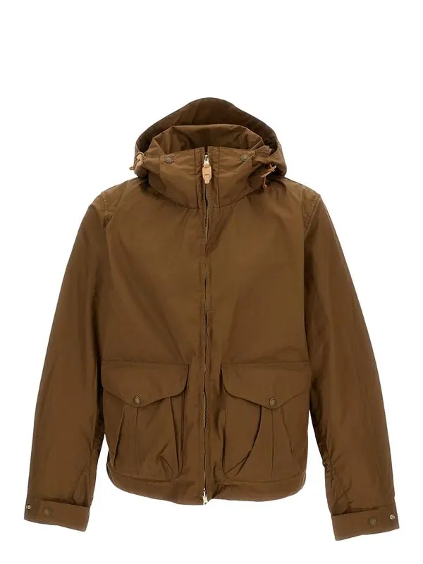 MANIFATTURA CECCARELLI Cotton-blend Jacket - Brown