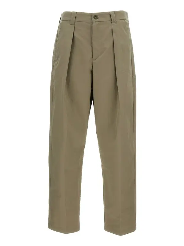 A.p.c. Renato Wide-leg Trousers - Green