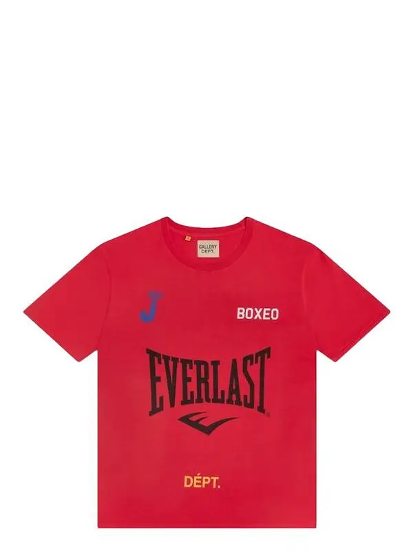 GALLERY DEPT. X Everlast J T-shirt - Red