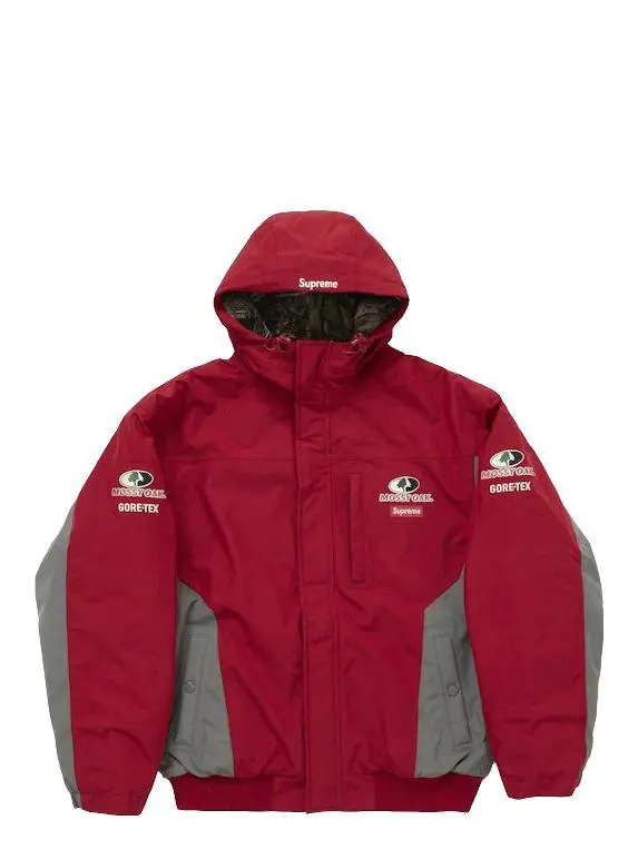 Supreme Goretex Mossy Oak Jacket - Red