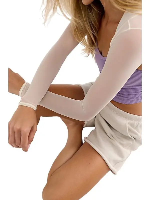 JULE Meshie Shrug Bolero - Ivory