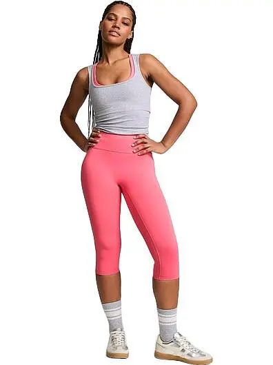 Pink Relay™ Capri Leggings - Pink