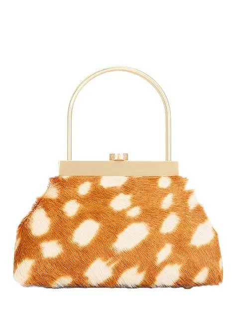 Cult Gaia Estelle Top Handle Bag - Tan