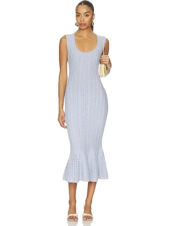LoveShackFancy Tayleen Dress - Lavender